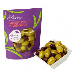 Greek Olives Pearls Organic Pitted Kalamata Greek Olives, 6 Oz
